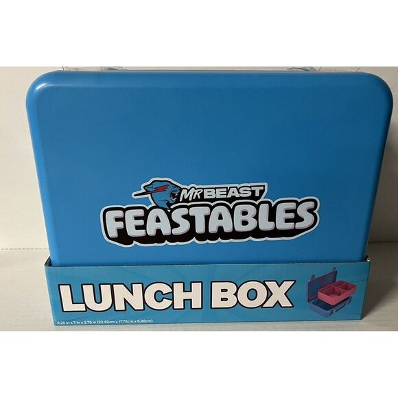 Kitchen | New Mr Beast Feastables Worlds Coolest Lunch Box Bluepink ...